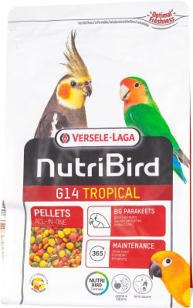 Zooservice. NutriBird G14 Tropical 1kg Pellets