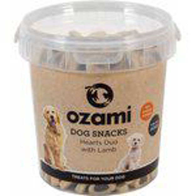 Zooservice. Ozami Duo Hjertesnacks med lam 500g